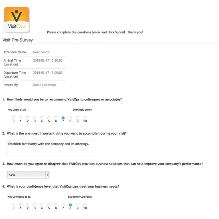 Agenda Template For Client Visit