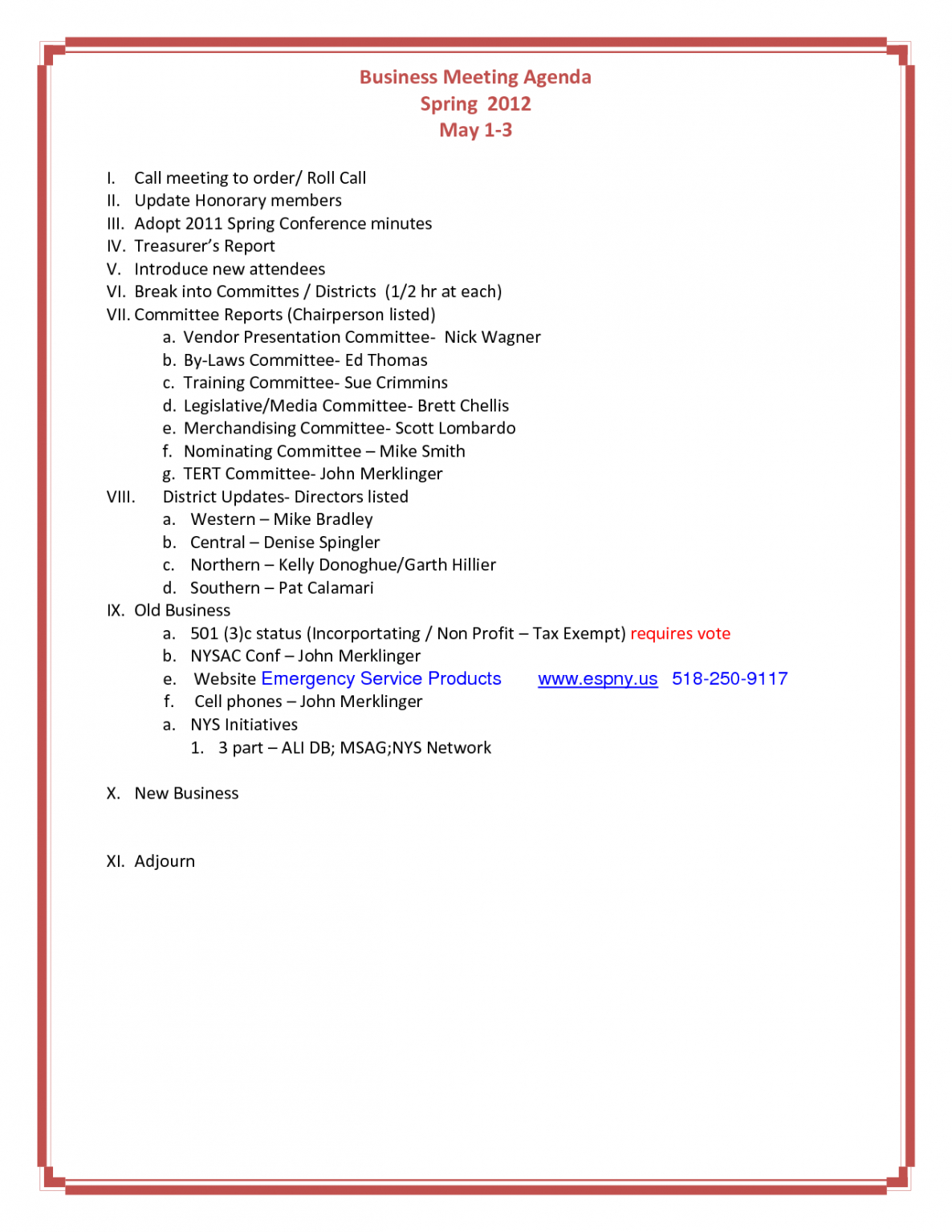 Church Business Meeting Minutes Template Church Business Meeting Minutes Template