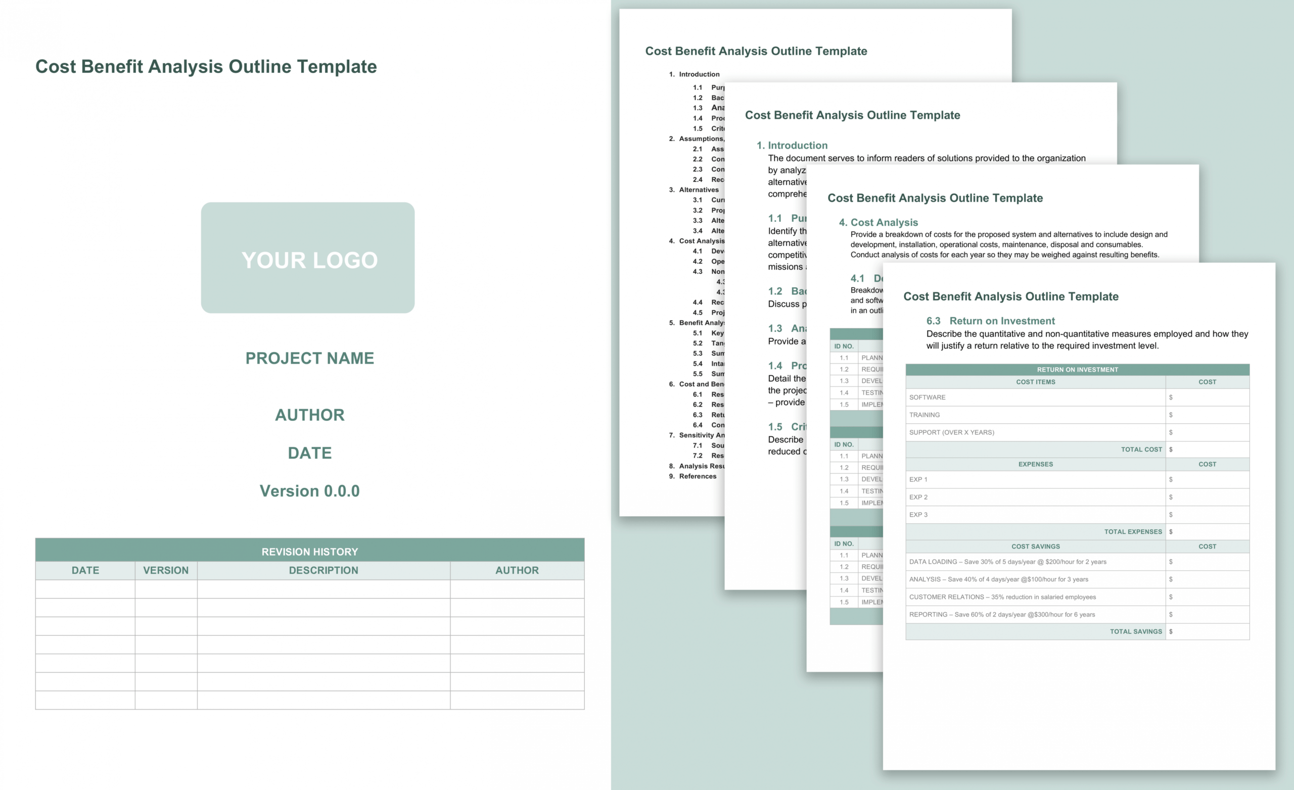 Cost Effectiveness Analysis Template Cost Effectiveness Analysis Template