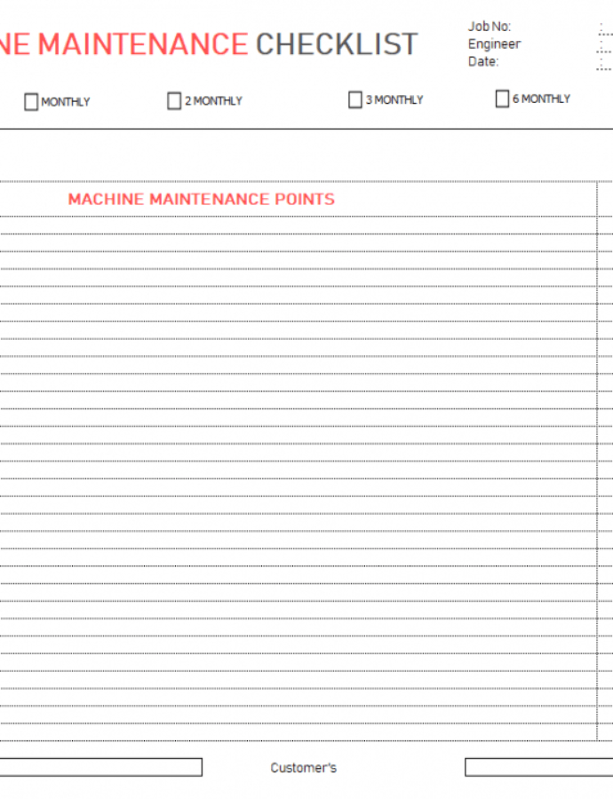 Fuel Mileage Log Template