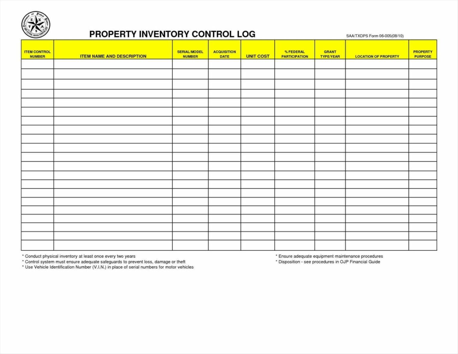 Free Editable Equipment Maintenance Log Template Word Sample ...