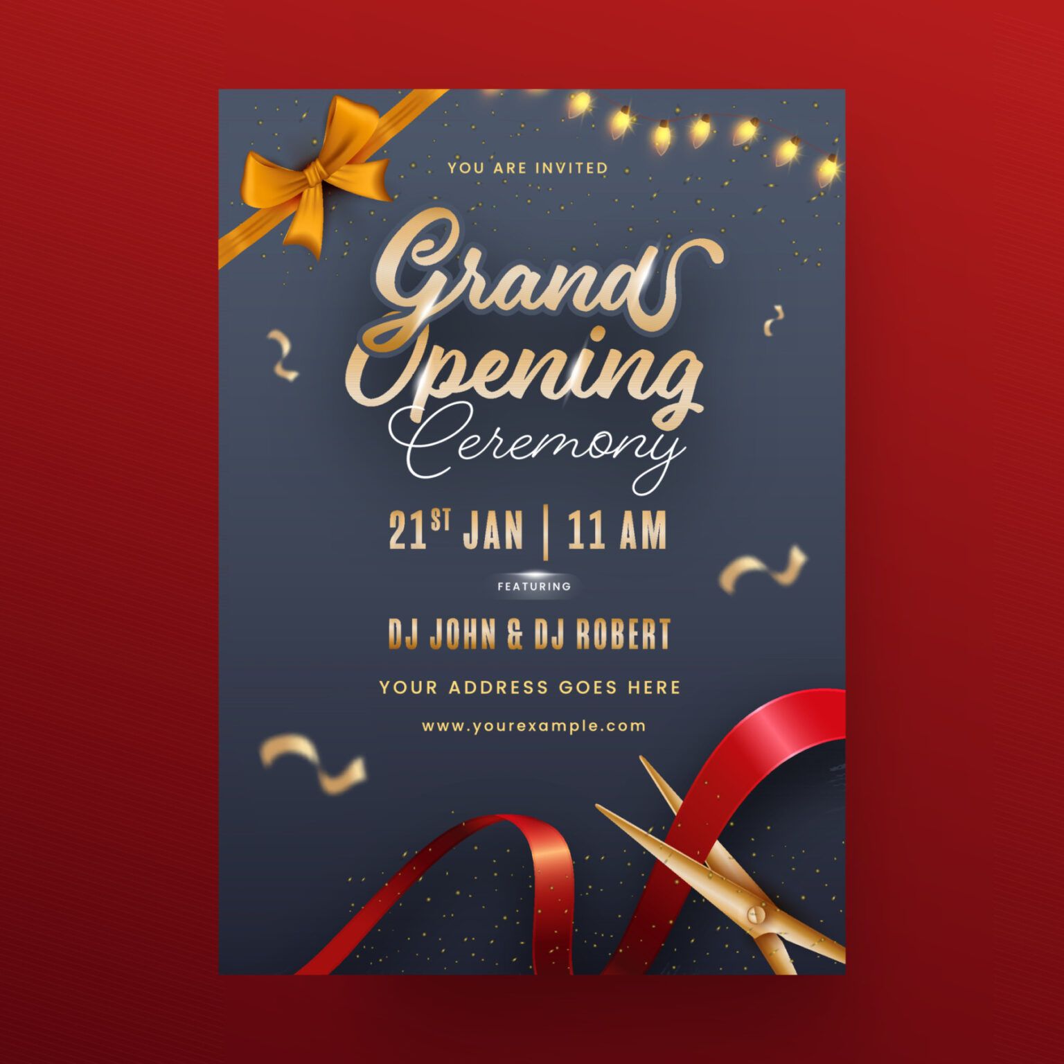 Opening Ceremony Agenda Template