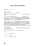 Navy OCS Letter of Recommendation Template
